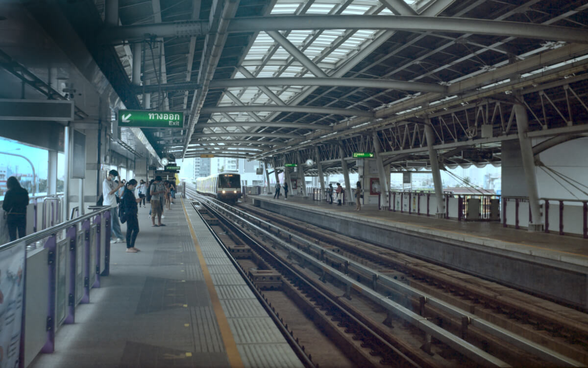 5 Frames… Of a gradually re-opened Bangkok on an Agfa Record III (120 ...